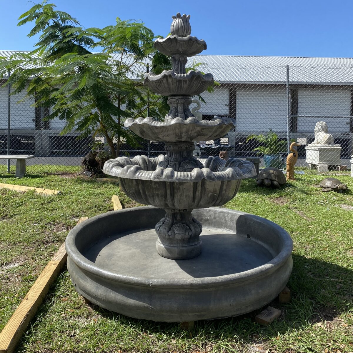 Large Outdoor Water Fountain Statues | Ethans Courtyard and Patio